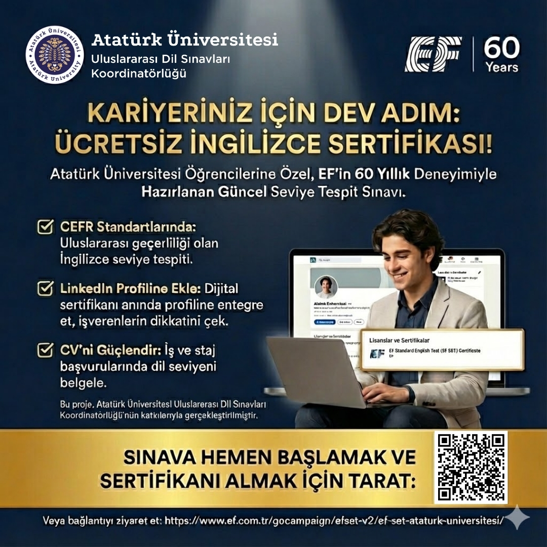 Ef İngilizce Seviye Tespit Sınavı Sağlık Bilimleri Enstitüsü